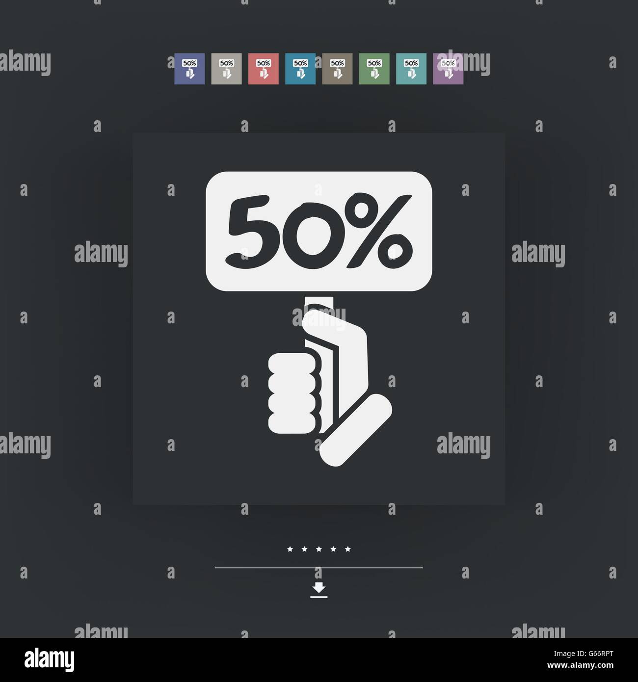 Discount label icon Stock Vector Image & Art - Alamy