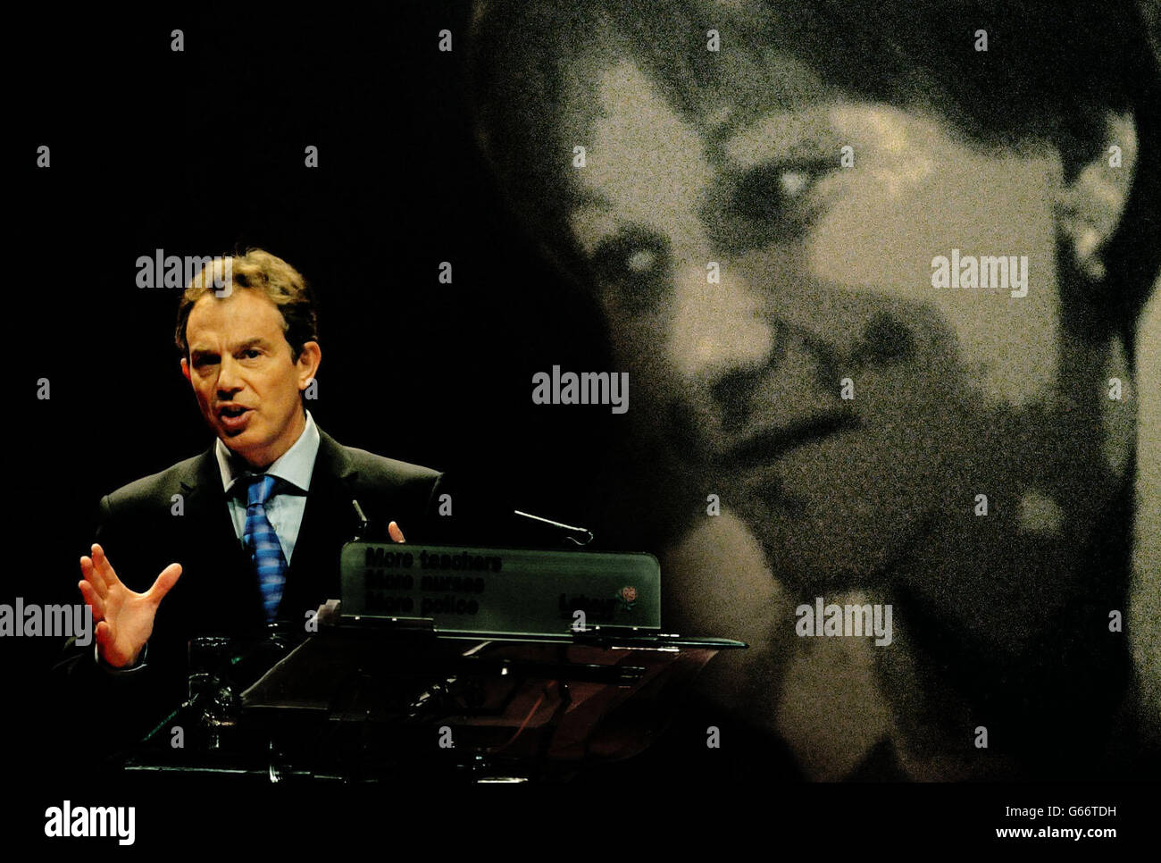 Blair Labour conference Scotland Stock Photo - Alamy