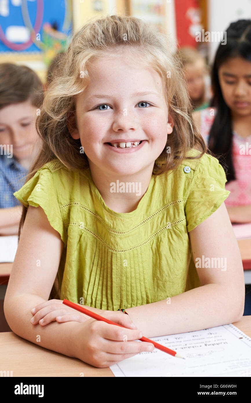 Happy pupil portrait hi-res stock photography and images - Alamy