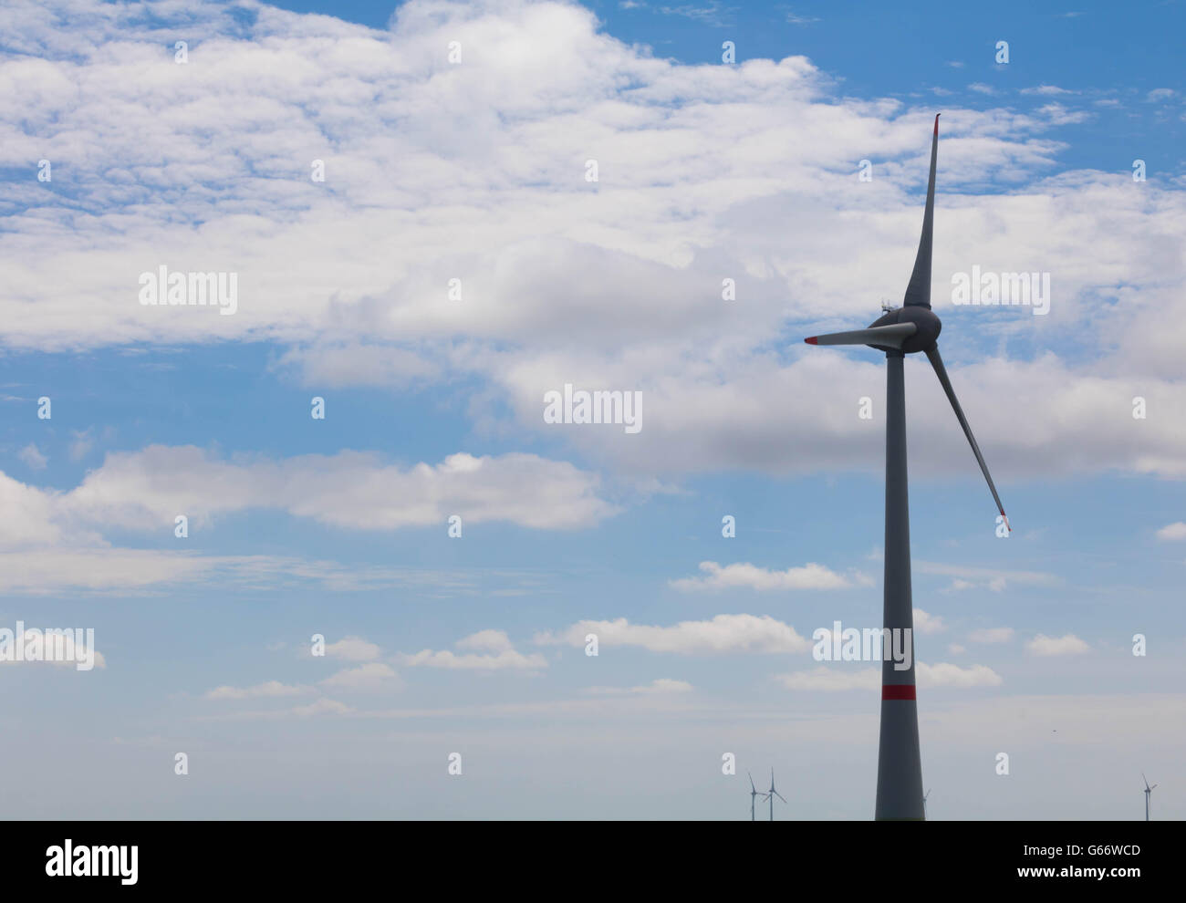 wind turbine in northern germany Stock Photo - Alamy