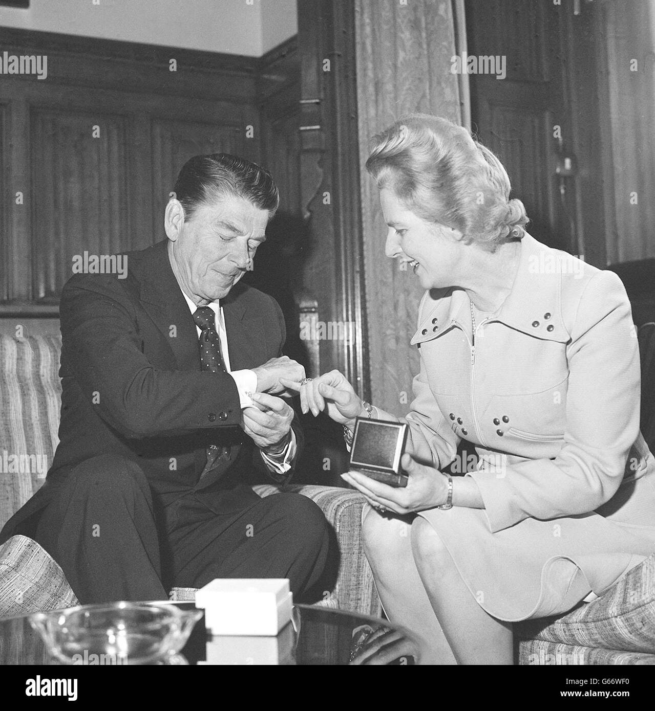 Thatcher reagan hi-res stock photography and images - Alamy