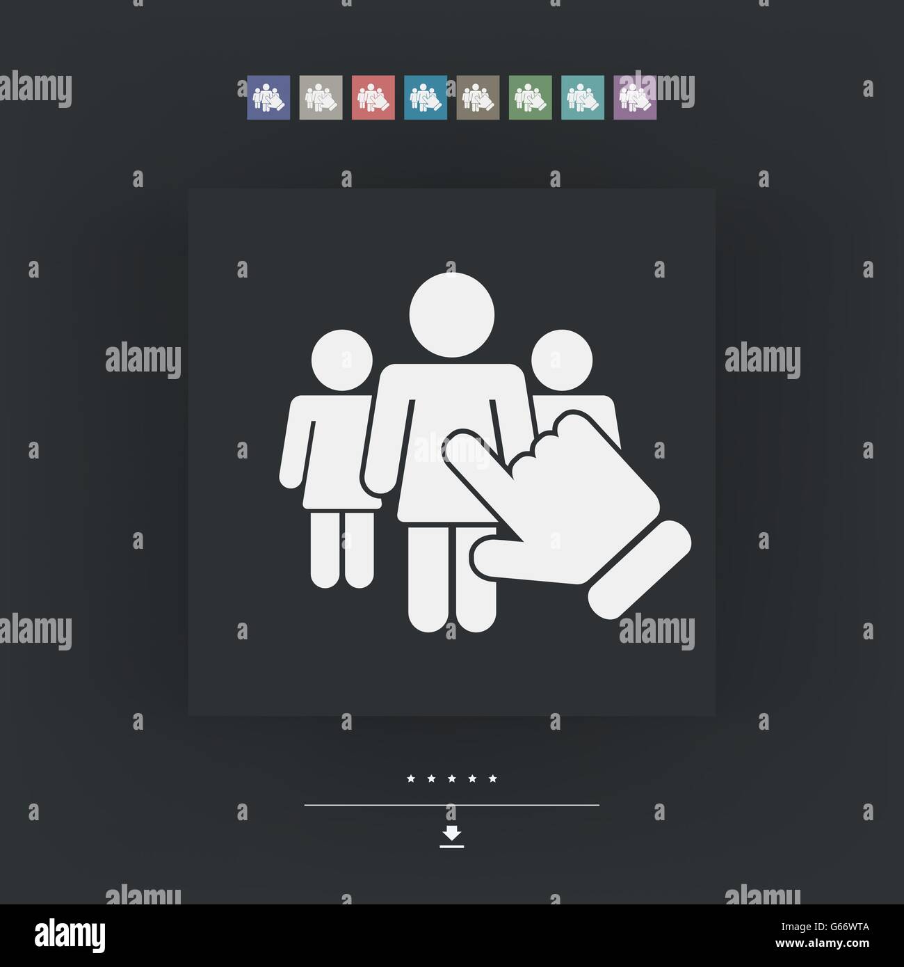 Employee selection Stock Vector Images - Alamy
