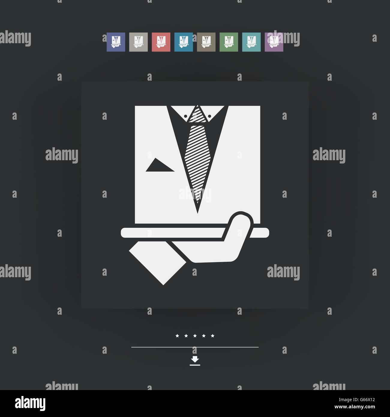 Fashion man dress icon Stock Vector Image & Art - Alamy