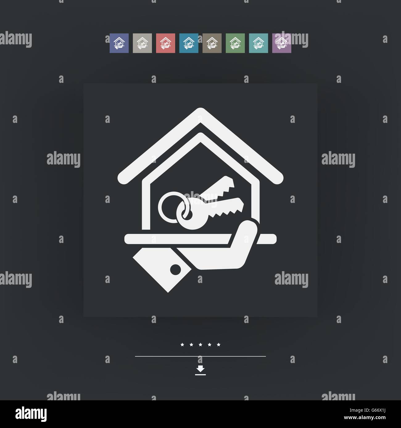 Tenement housing estate Stock Vector Images - Alamy