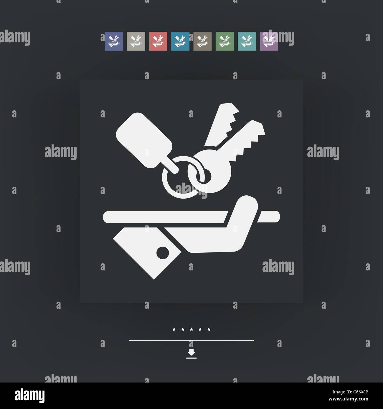 Request key Stock Vector Images - Alamy