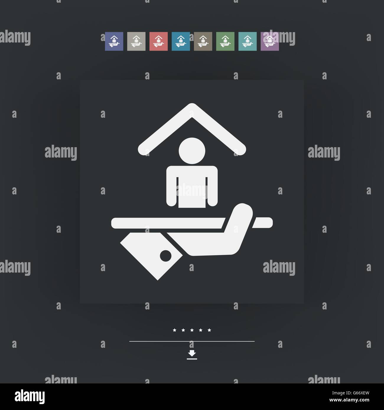 Only one of single Stock Vector Images - Alamy
