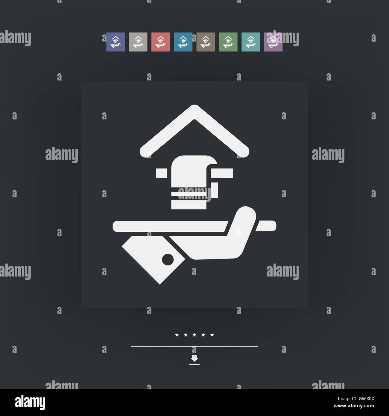 Hotel room bed towels Stock Vector Images - Alamy