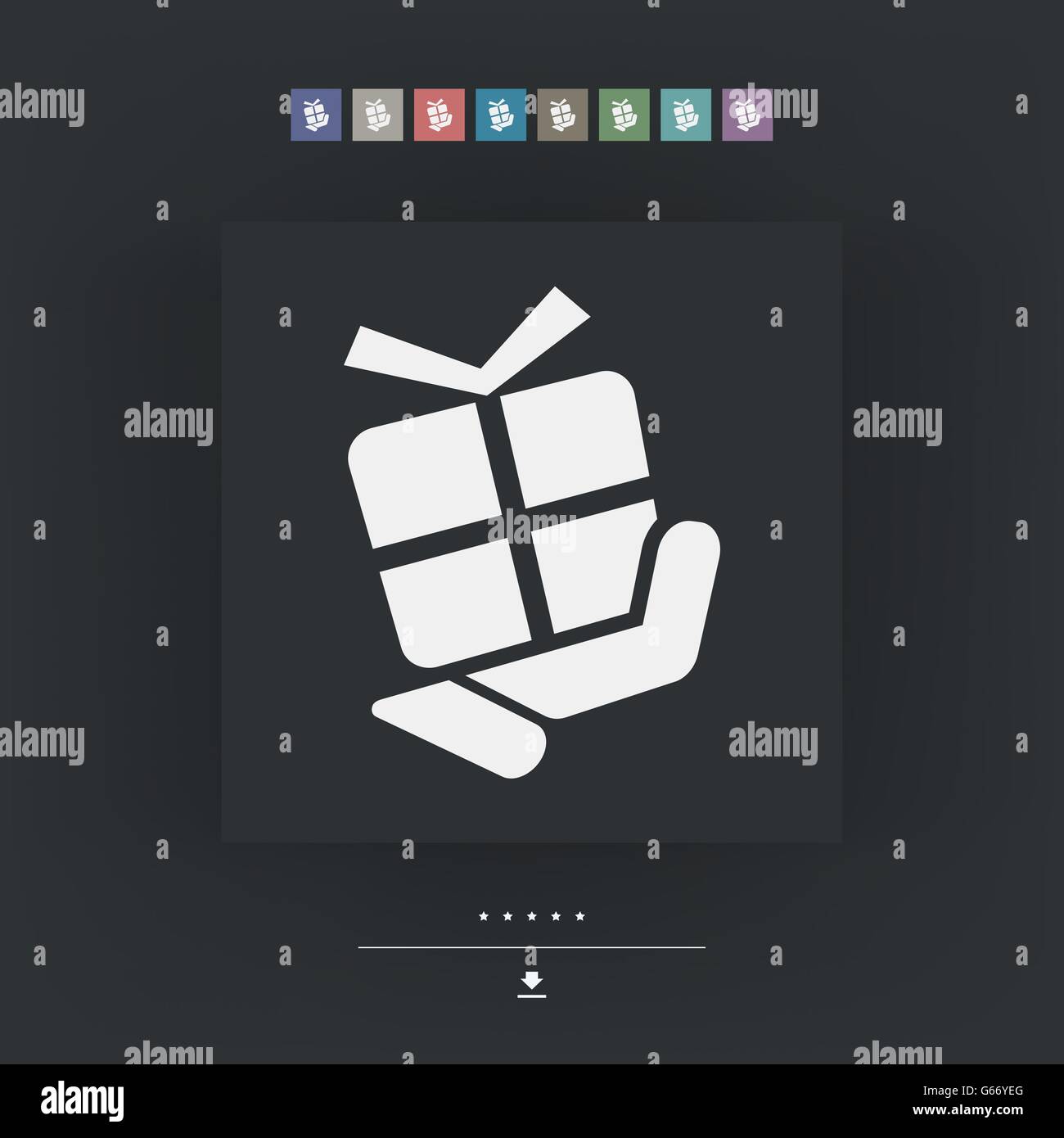 Handing a gift Stock Vector Image & Art - Alamy