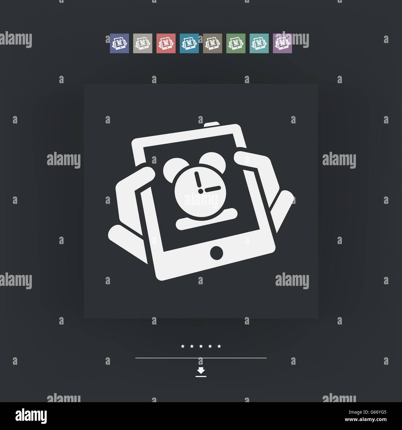 Changing clock Stock Vector Images - Alamy