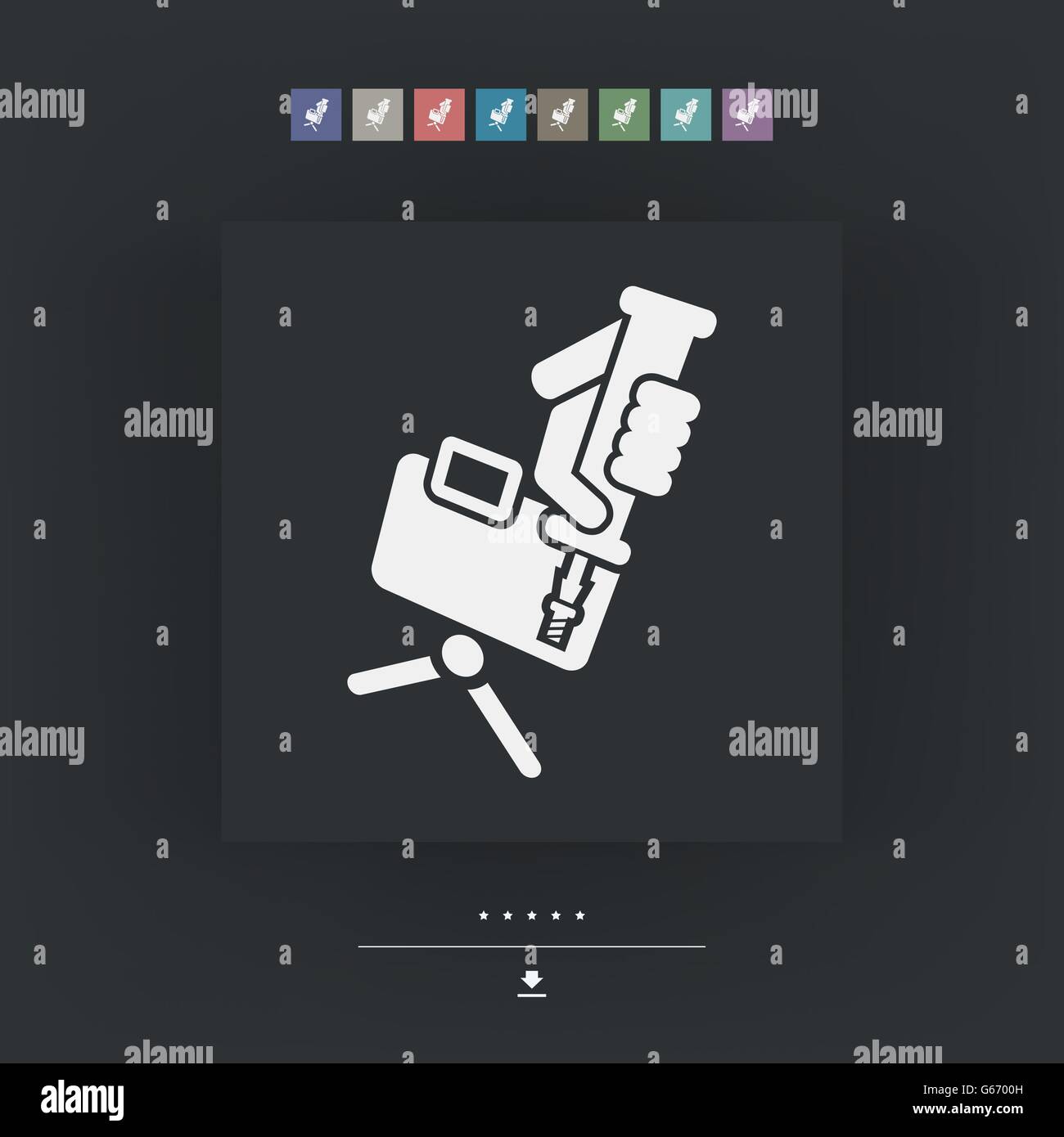 Setting camera Stock Vector Images - Alamy