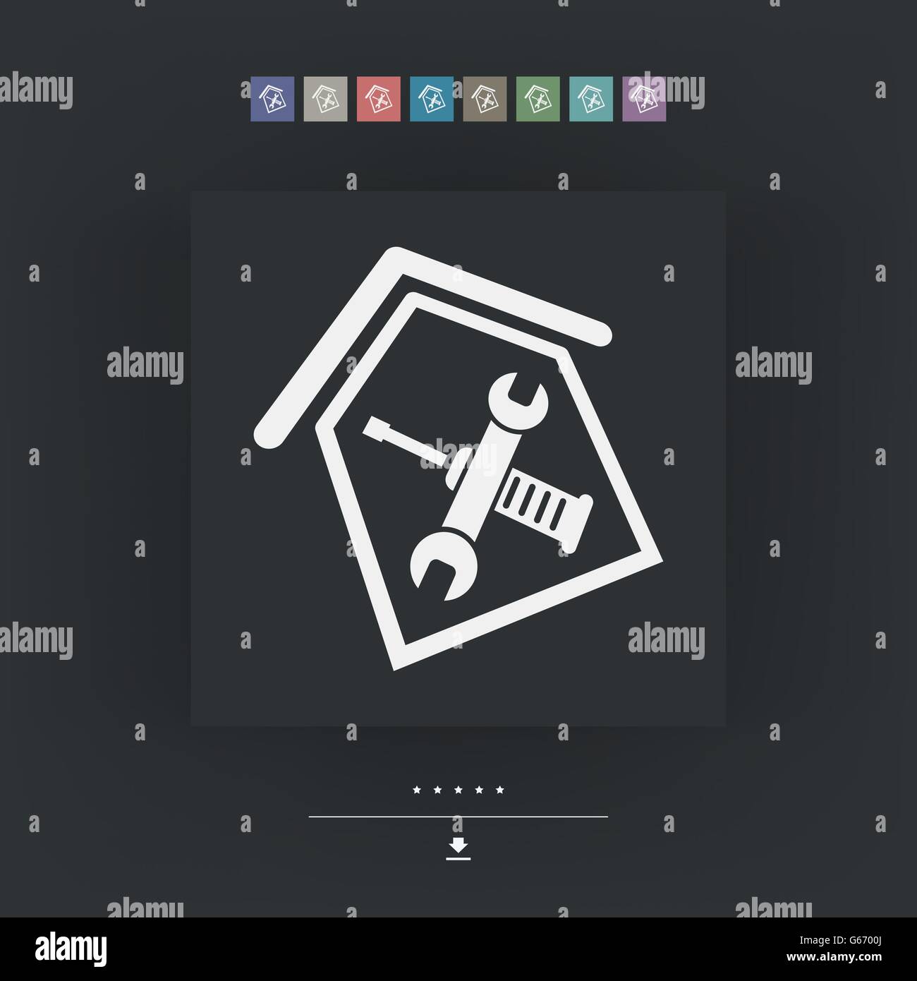 House of the guarantee Stock Vector Images - Alamy