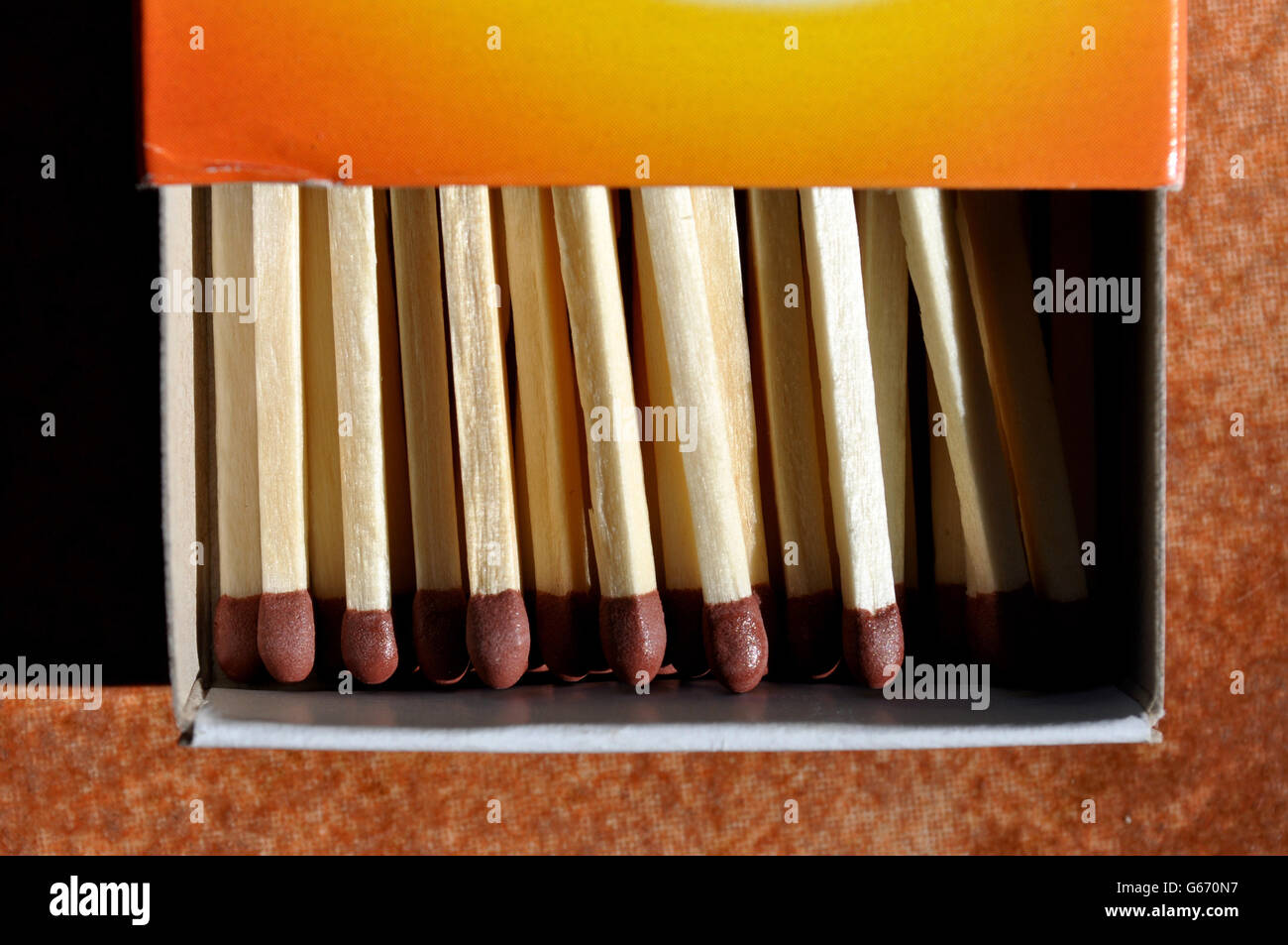 Old matches vintage matchbox hi-res stock photography and images - Alamy