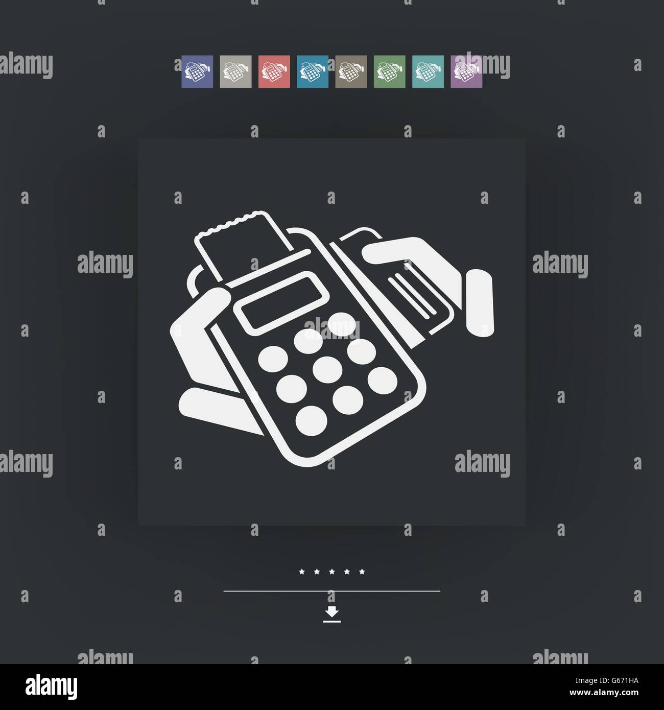 Credit card icon Stock Vector Image & Art - Alamy