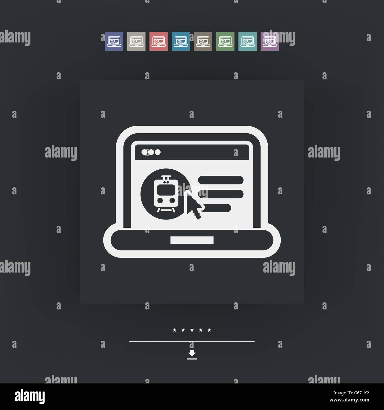 Digital railway ticket hi-res stock photography and images - Alamy