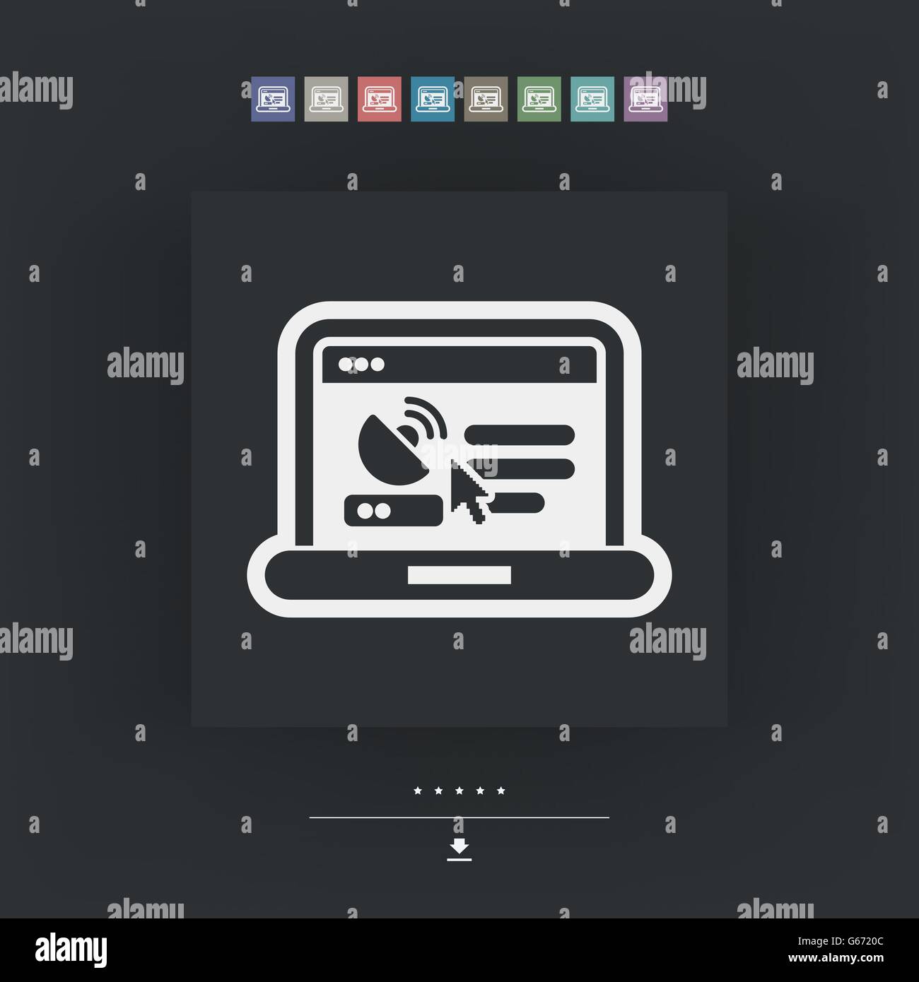 Pc antenna icon Stock Vector Image & Art - Alamy