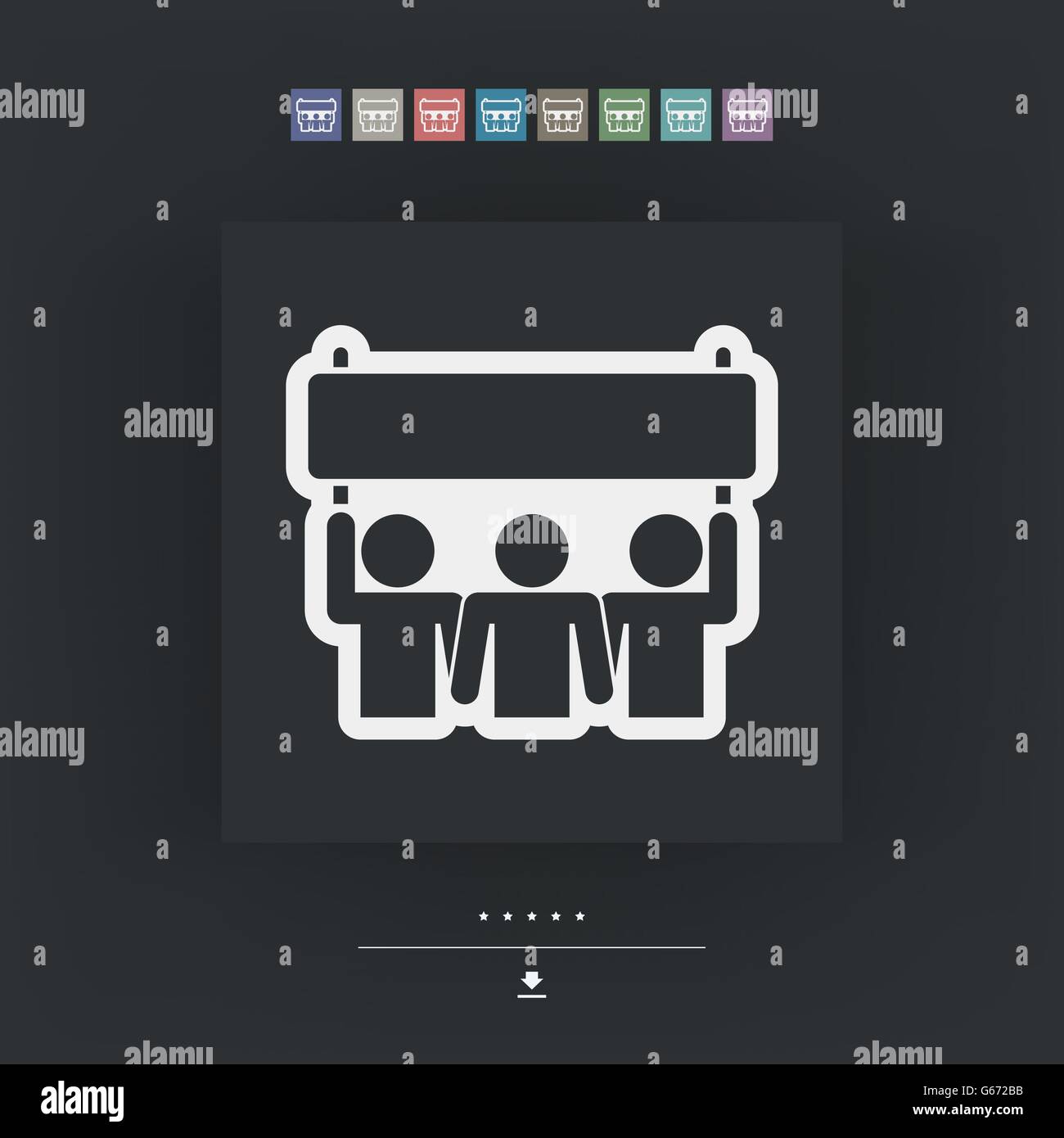 People demonstration icon Stock Vector Image & Art - Alamy