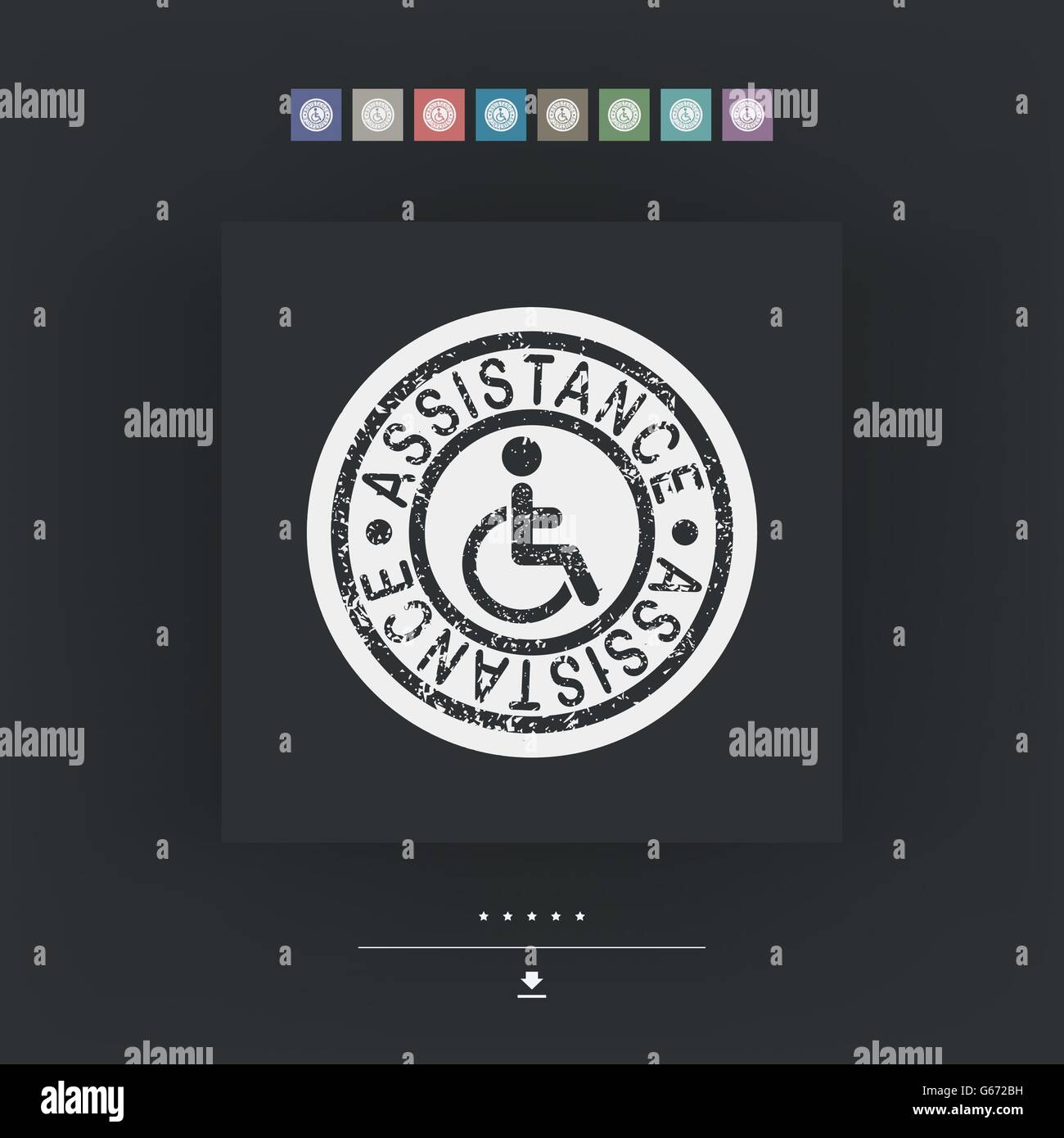 Stamp hospital Stock Vector Images - Alamy