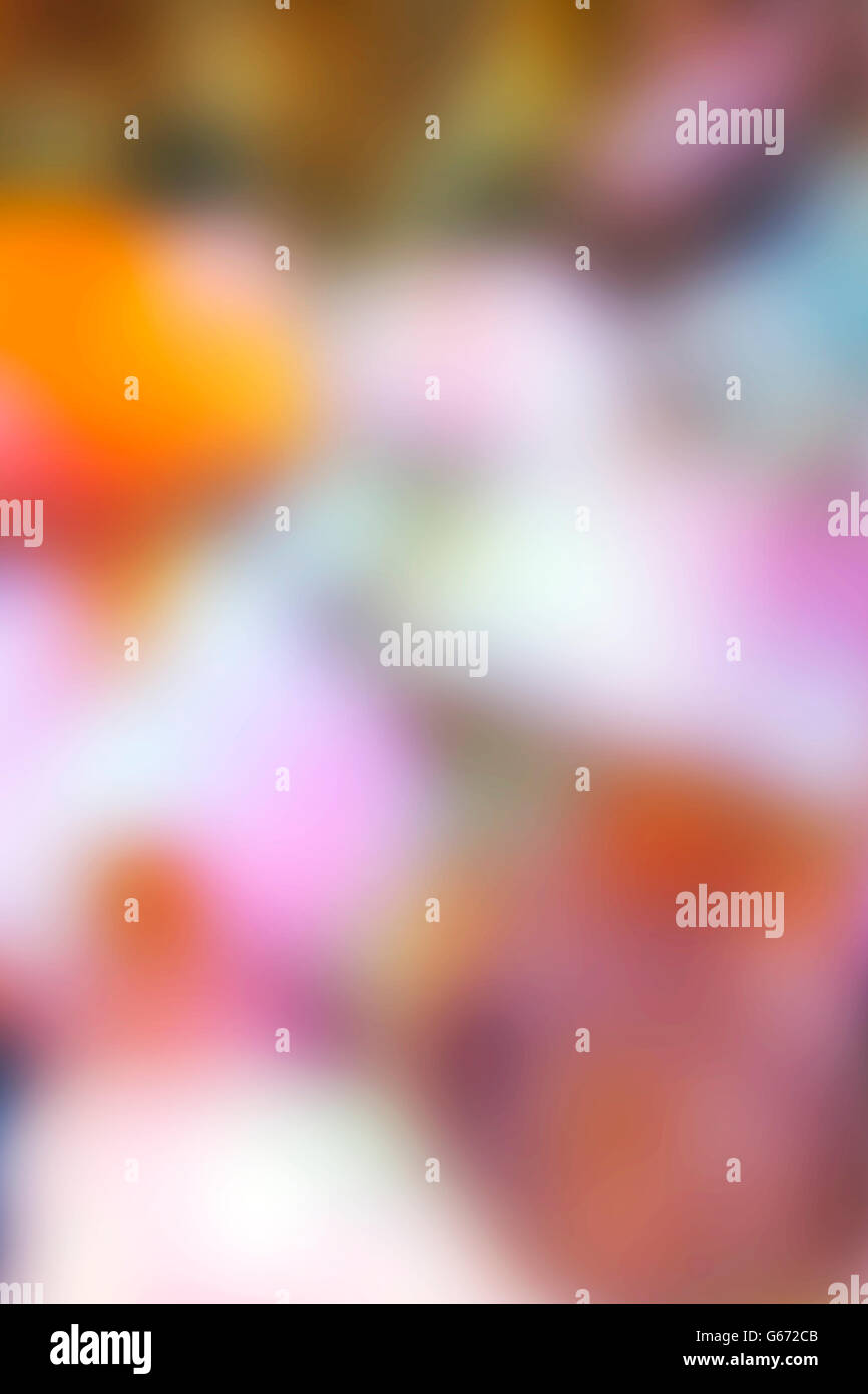 Blurred brightly coloured background Stock Photo - Alamy