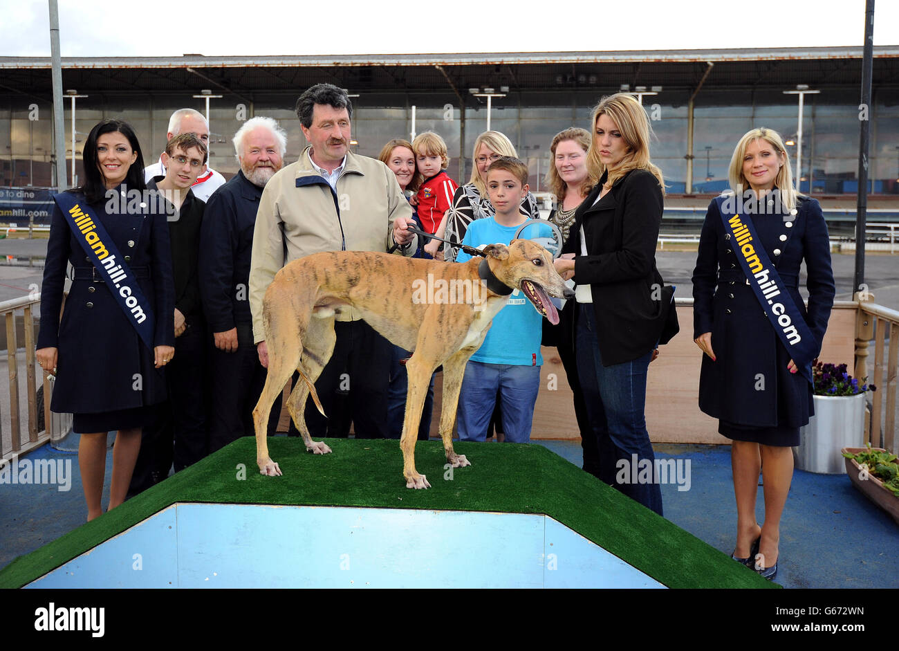Ballymac Vic and connections after winning the William Hill Derby 3rd ...