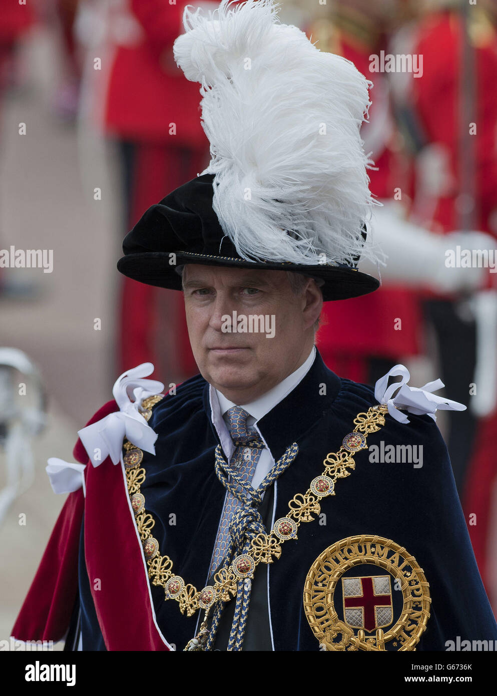Royal Garter procession Stock Photo - Alamy