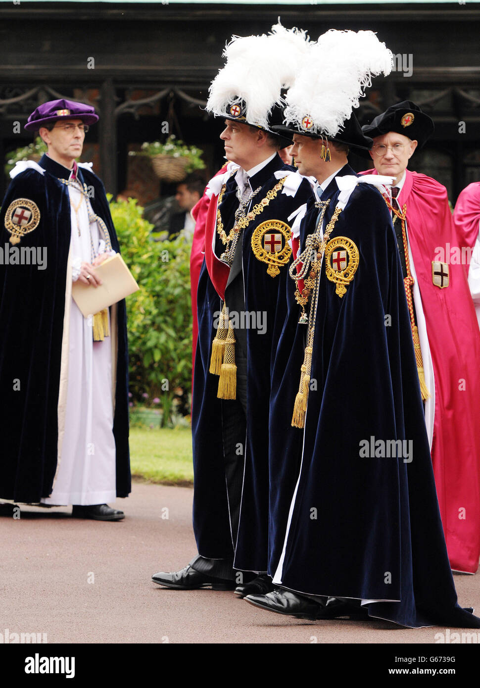 Royal Garter procession Stock Photo - Alamy