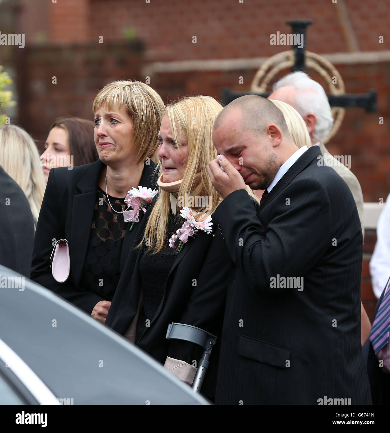 Beth Jones funeral Stock Photo - Alamy