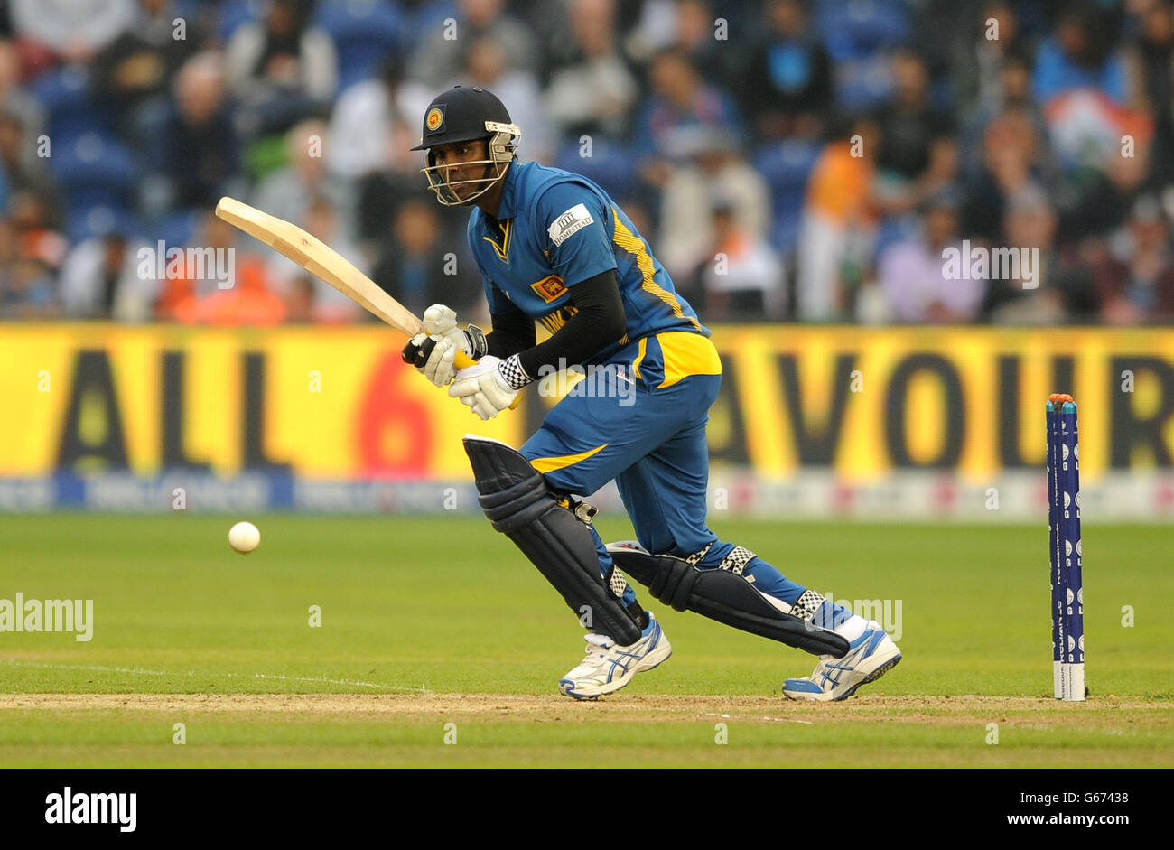 Sri lankas angelo mathews bats icc champions trophy hi-res stock ...
