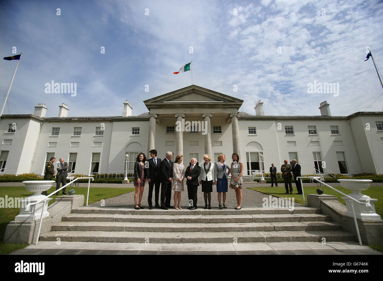 Kennedy's visit Ireland Stock Photo - Alamy
