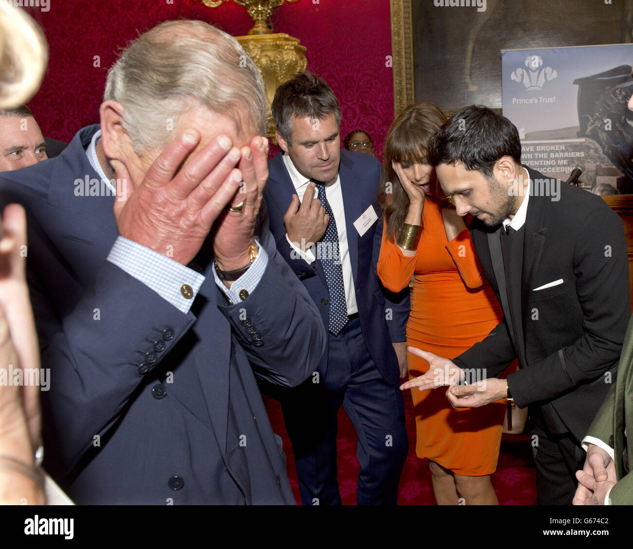 Princes Trust reception Stock Photo - Alamy