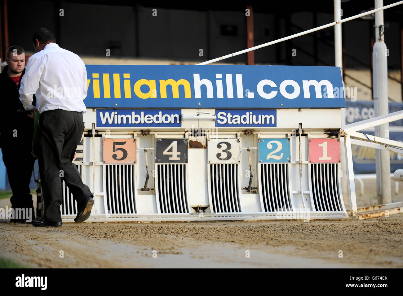 Starting gates hi-res stock photography and images - Alamy