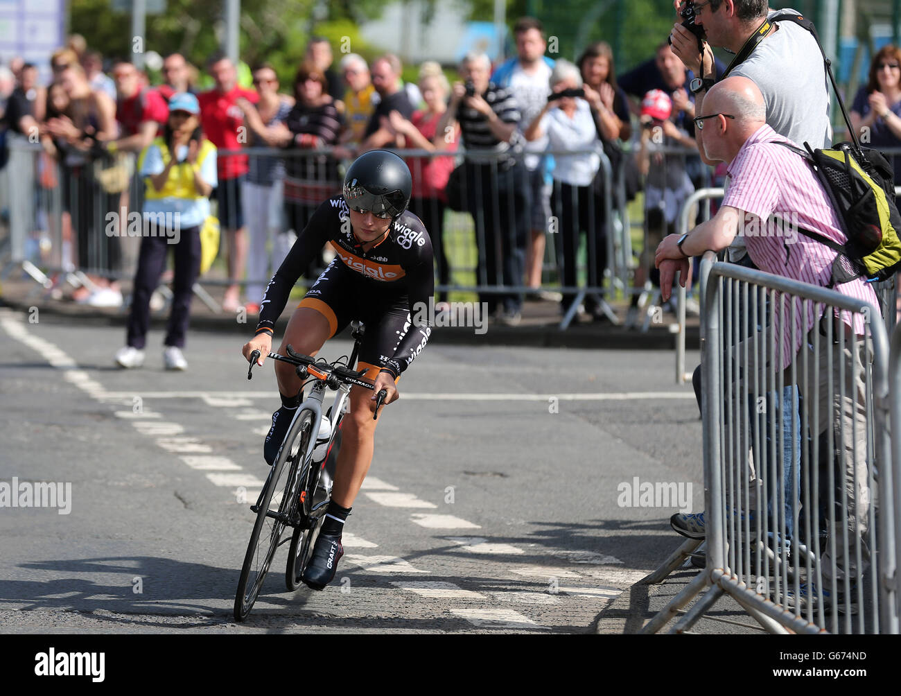 Cycling - National Road Race Championships - Day One - Glasgow. Laura ...