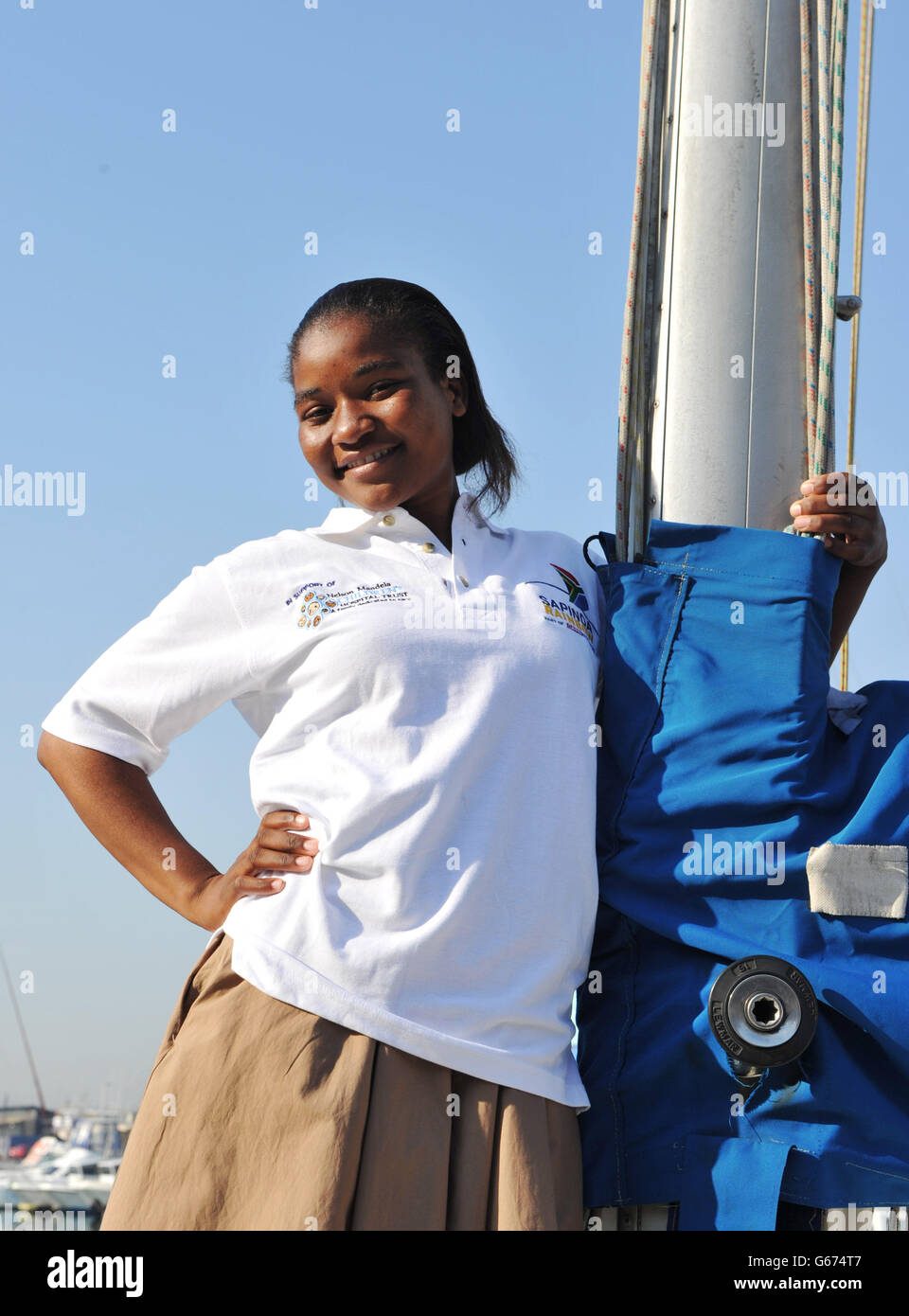 Mency Madolo is selected to be part of the Clipper Round the World ...