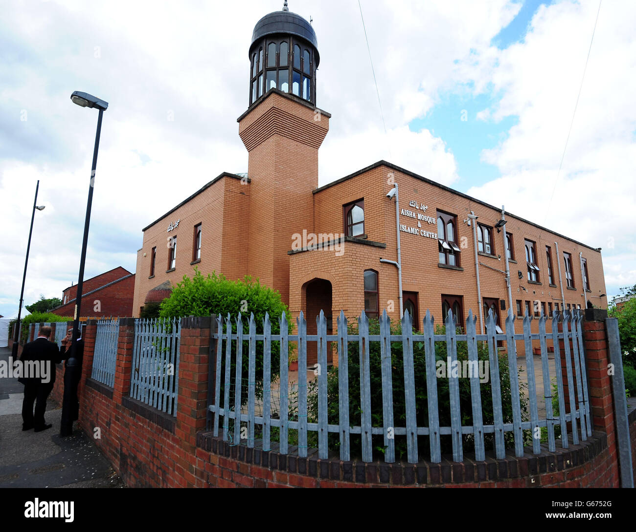 Aisha Mosque in Rutter Street, Walsall where counter-terror police have ...