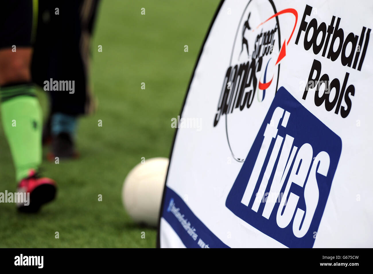 Sport - StreetGames Football Pools Fives - London Stock Photo - Alamy