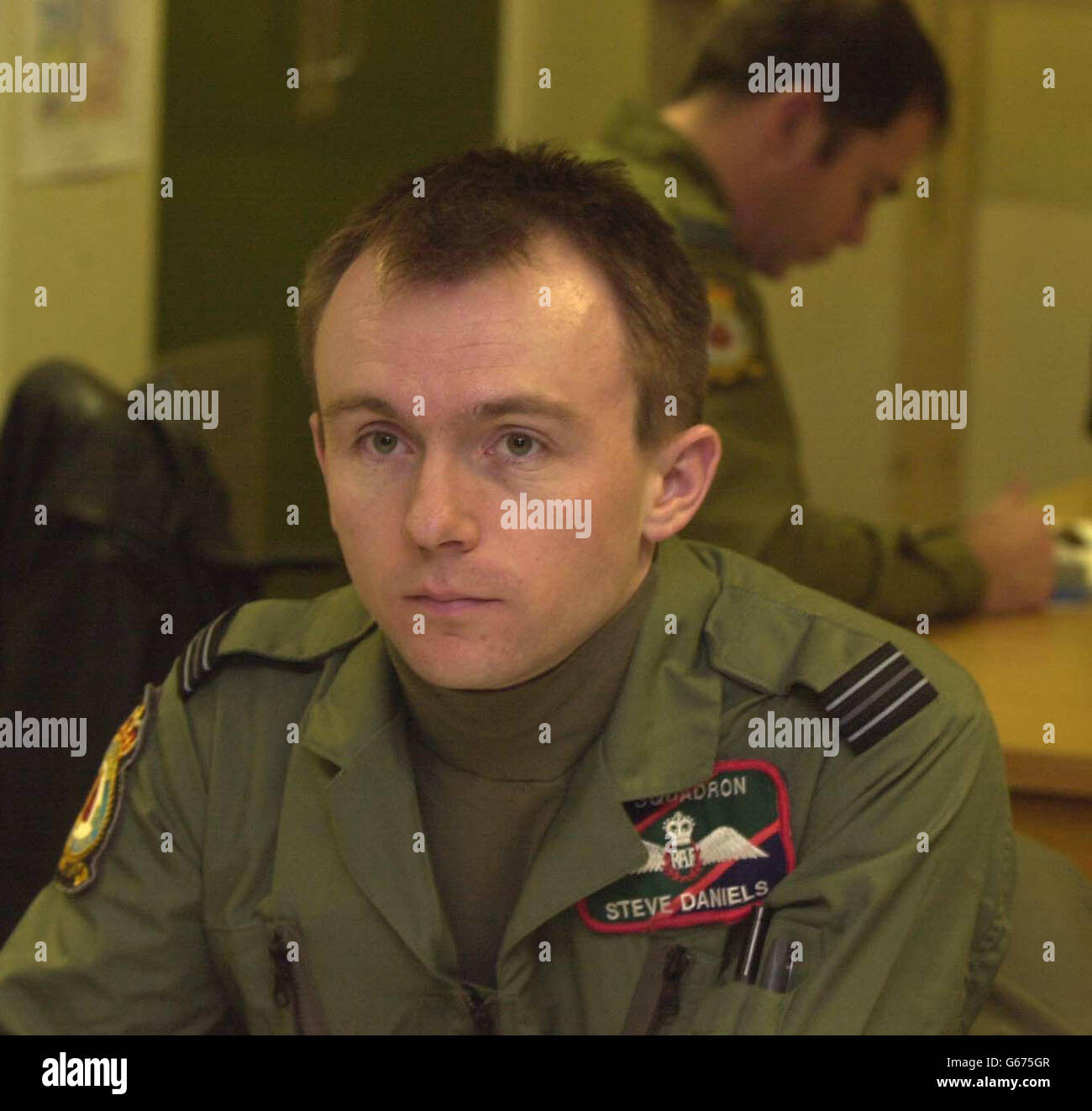STEVE DANIELS - RAF PILOT Stock Photo - Alamy