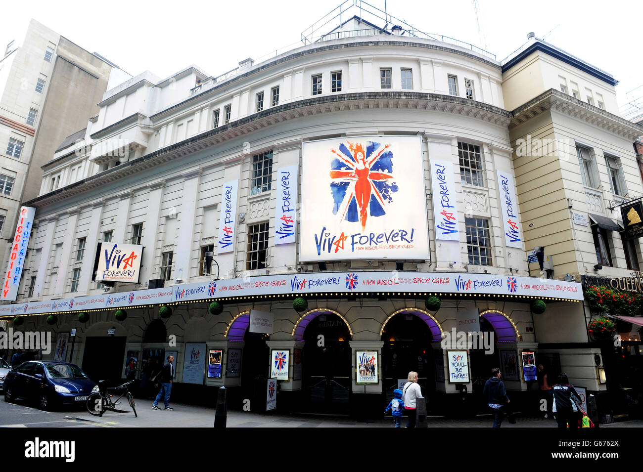 Theatre stock - London. A general view of Piccadilly Theatre, in London ...