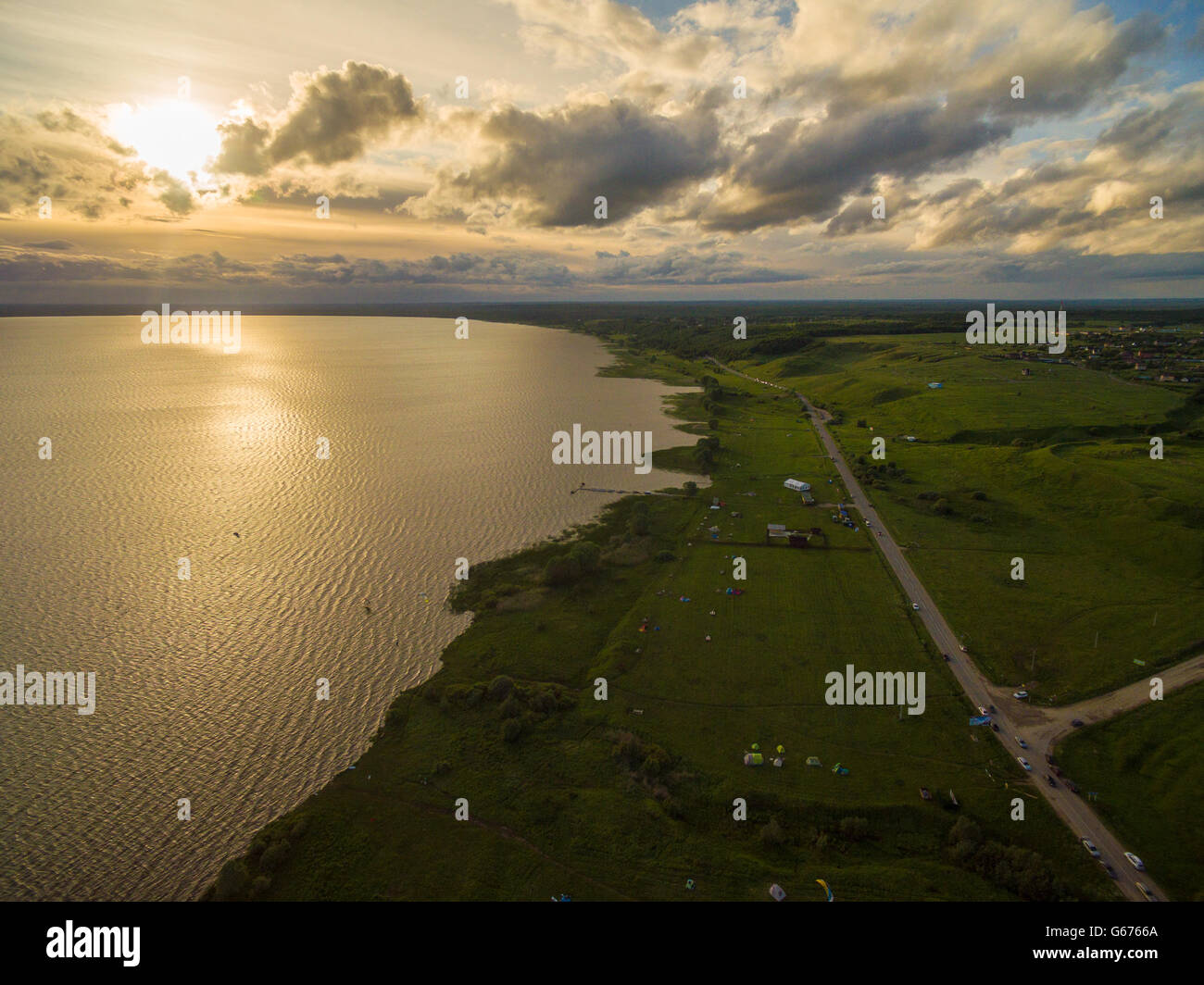 Lake travis sunset hi-res stock photography and images - Alamy