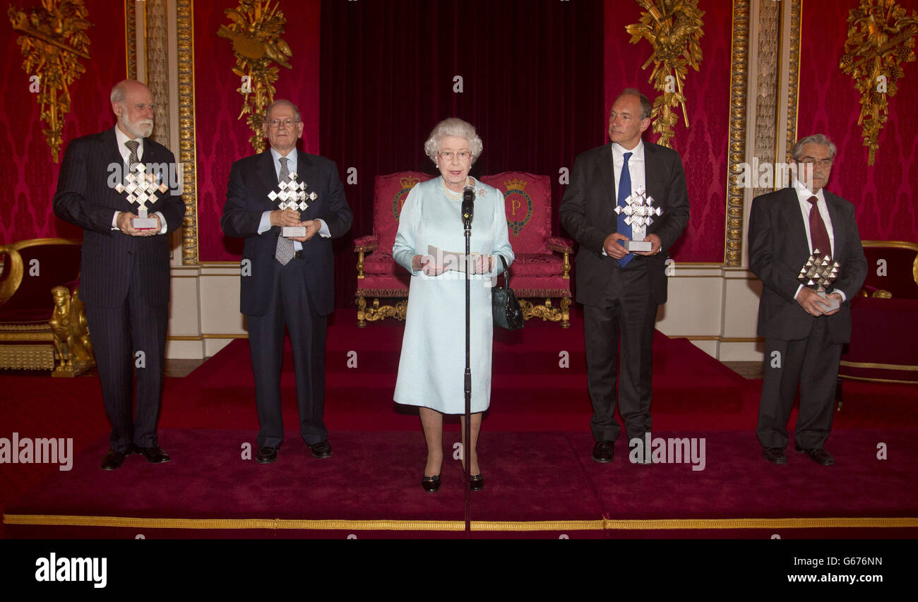 Queen Elizabeth Prize for Engineering reception Stock Photo - Alamy