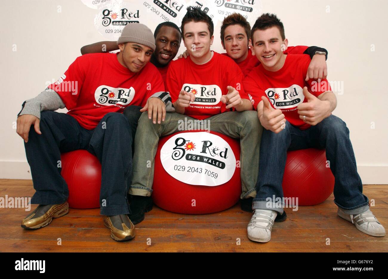 Popstars: The Rivals winners, One True Voice (from left) Daniel Pearce ...