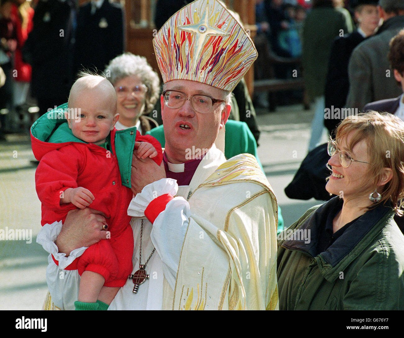 The Enthronement of Dr George Carey Stock Photo - Alamy