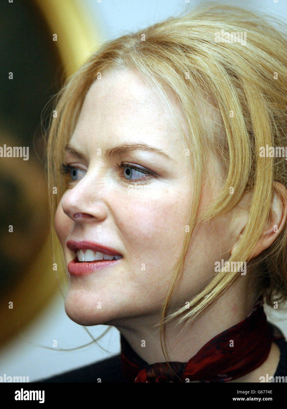 Actress Nicole Kidman poses for the media during a news conference at ...