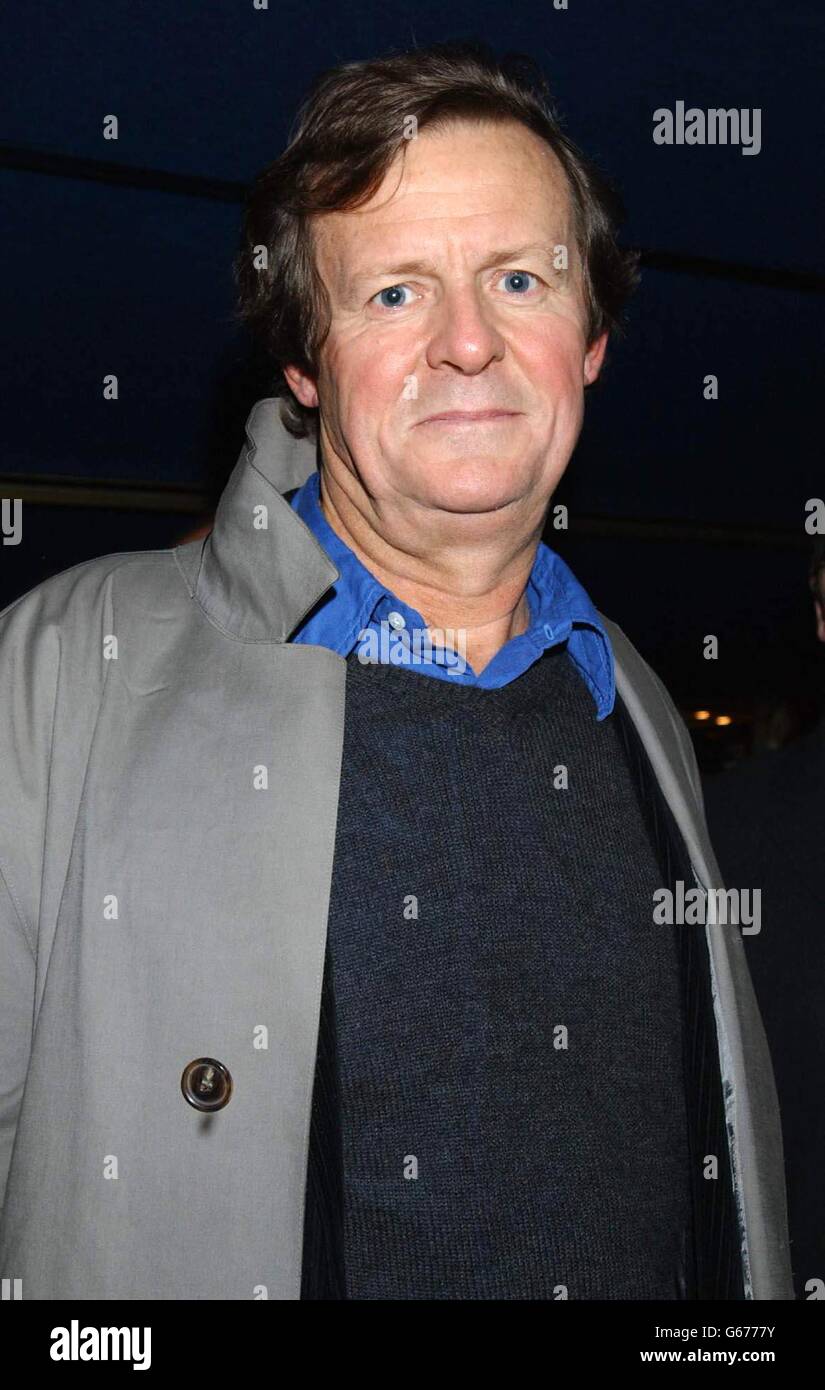 Oscar-nominated playwright Sir David Hare arrives for the charity film ...