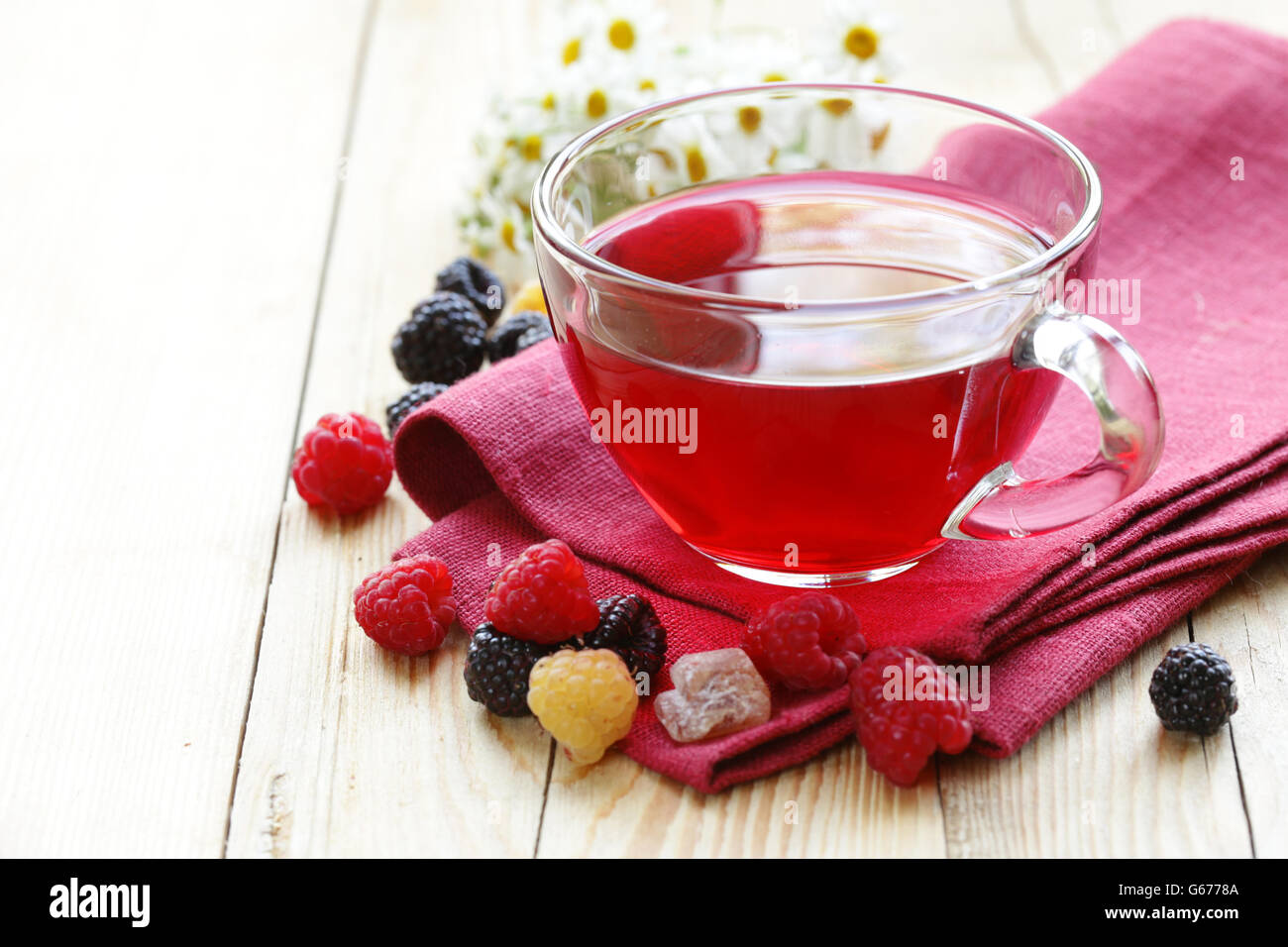Cherry tea cup fruit hi-res stock photography and images - Alamy