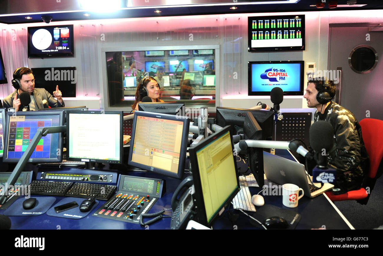 Dynamo at Capital FM Stock Photo - Alamy