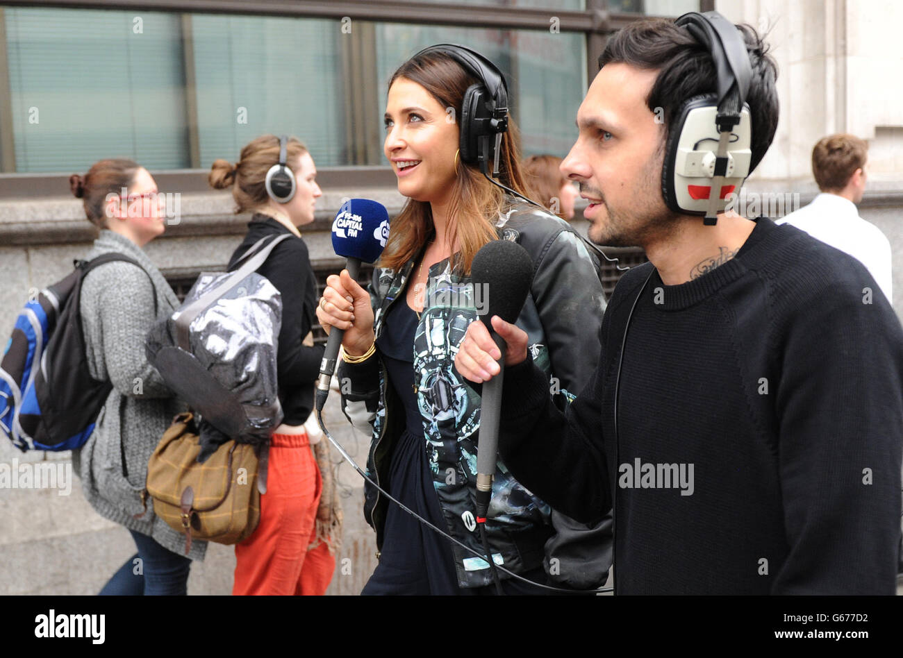 Dynamo at Capital FM Stock Photo - Alamy