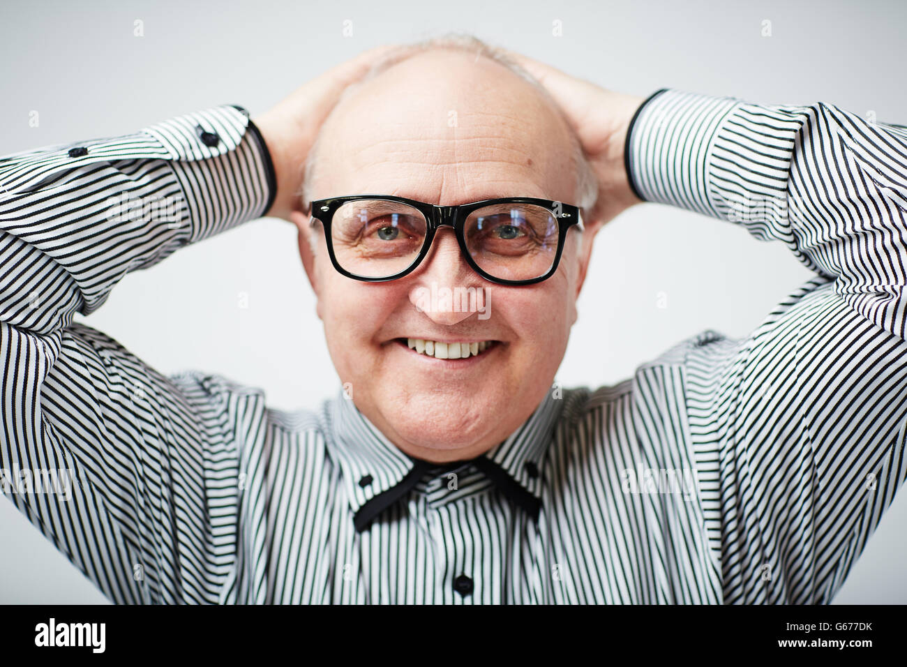 Happy pensioner hi-res stock photography and images - Alamy