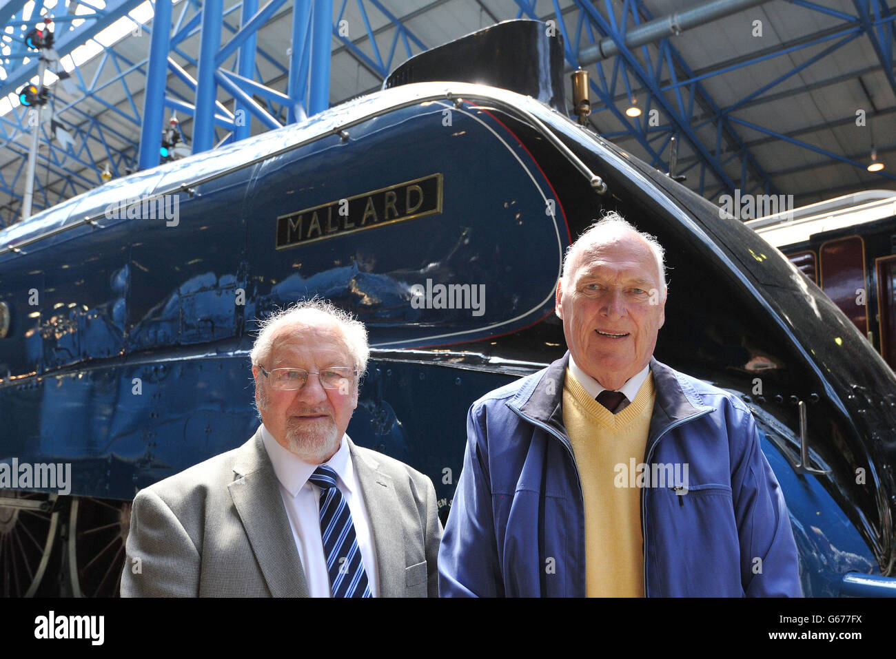 75th anniversary mallard record hi-res stock photography and images - Alamy