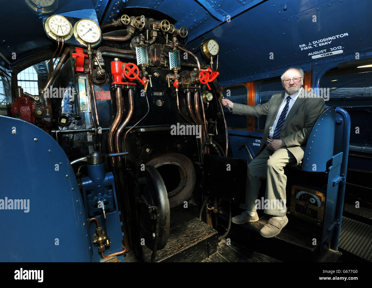 75th anniversary mallard record hi-res stock photography and images - Alamy