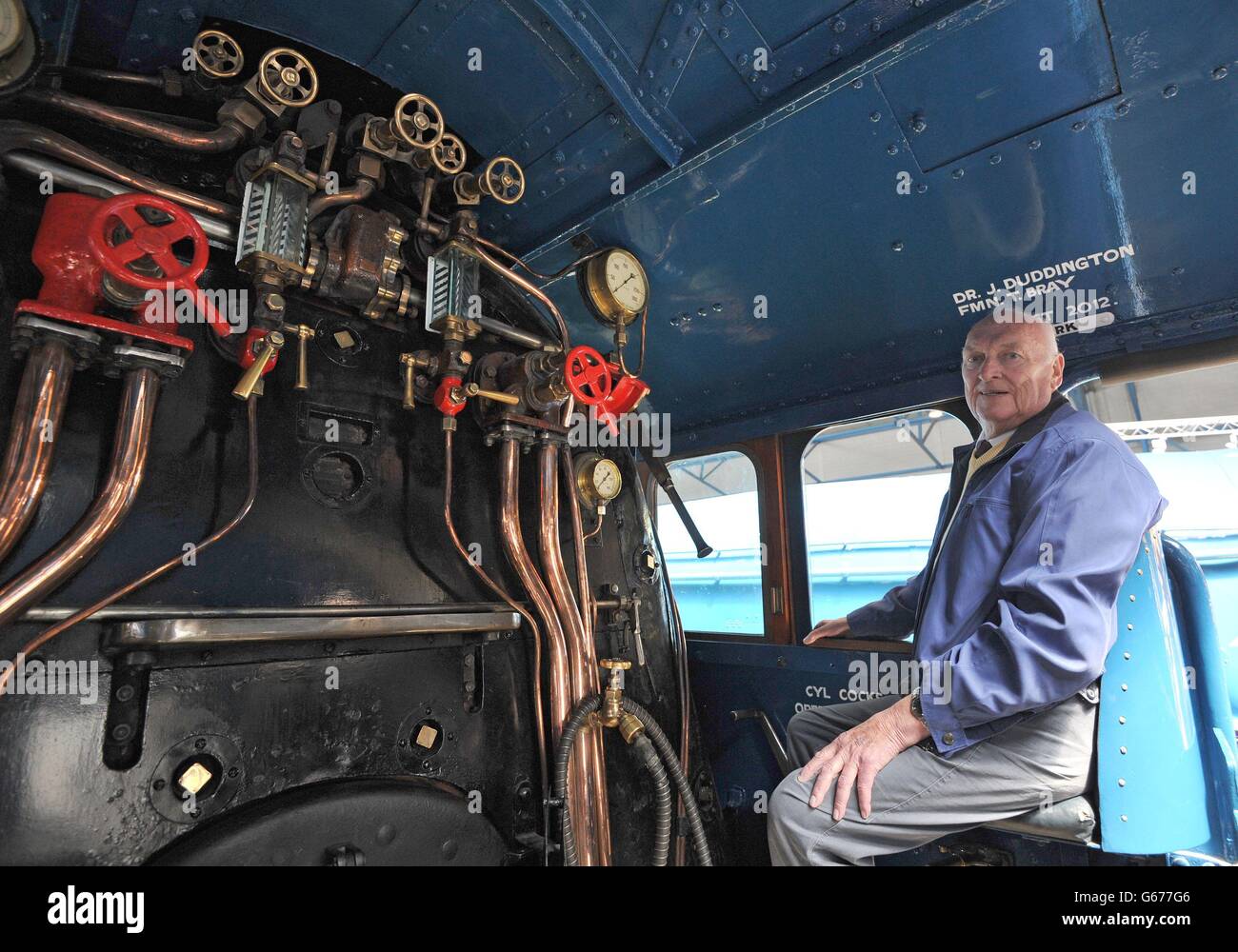 75th anniversary mallard record hi-res stock photography and images - Alamy