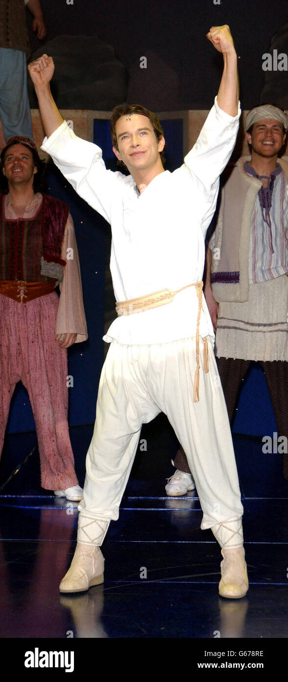 Stephen Gately stars as Joseph during a photocall for the new ...